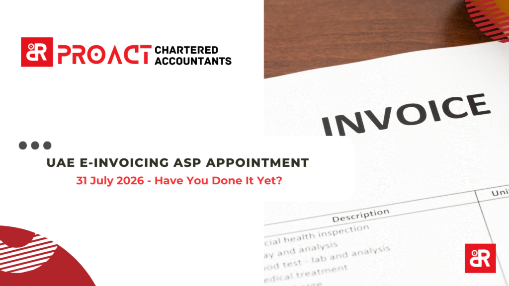 UAE E-Invoicing ASP Deadline 2026: What to Do Now
